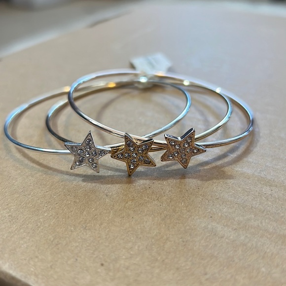 Park Lane | Jewelry | New Park Lane Stacked Halsey Star Bangle Bracelets | Poshmark